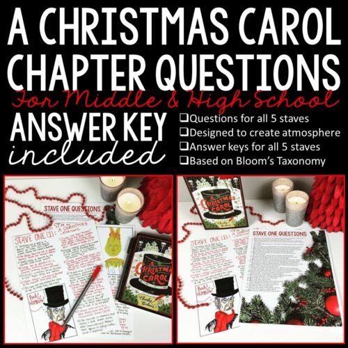 A Christmas Carol Unit: Complete Novel Study - The SuperHERO Teacher
