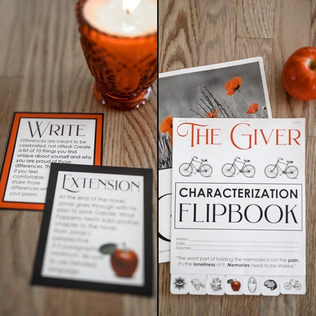 The Giver Novel Unit Workbook - The SuperHERO Teacher