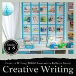 Creative Writing Bingo Interactive Bulletin Board - The SuperHERO Teacher