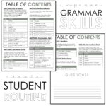 Grammar Bell Ringer Journal for Entire School Year GRADES 6-12 Digital ...